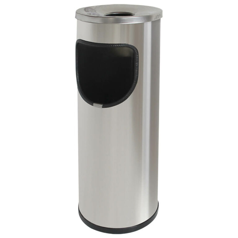 BOTE DE BASURA CILÍNDRICO GRANDE INOXIDABLE – Jofel México